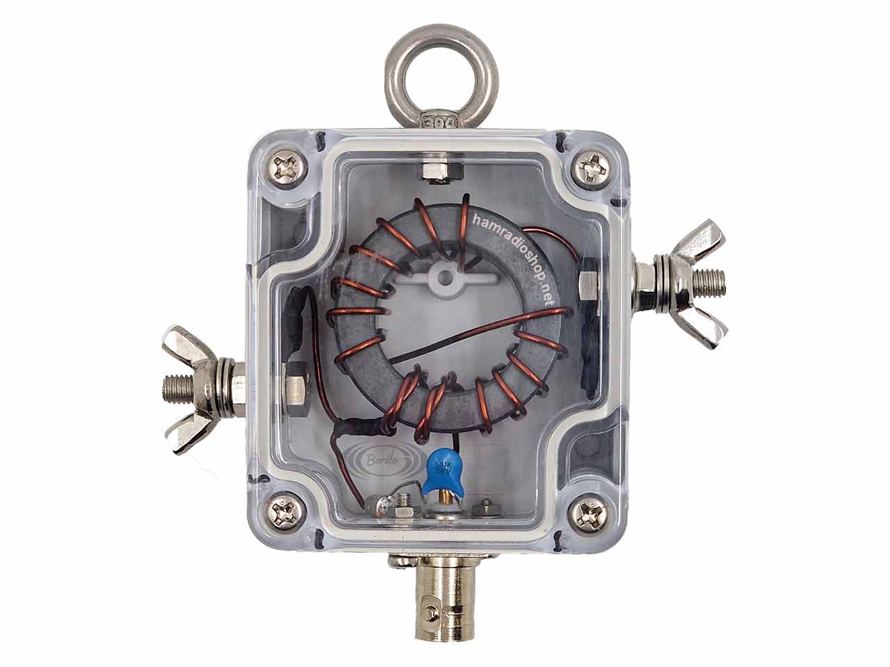 Mini End Fed Multiband Antenna