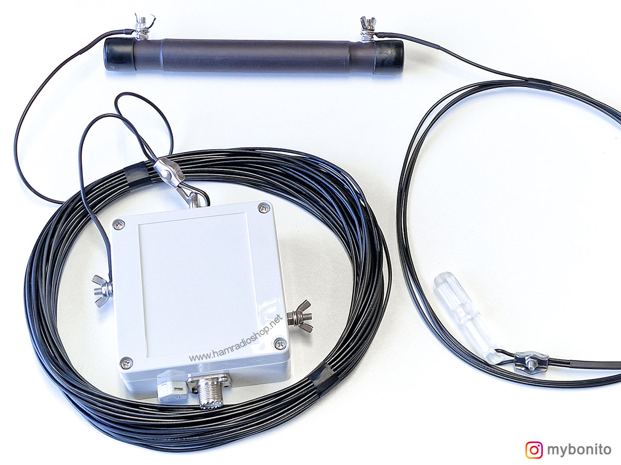 End Fed Multiband Antenna for 10*-15-20-40-80m 1000Watts PEP Phone