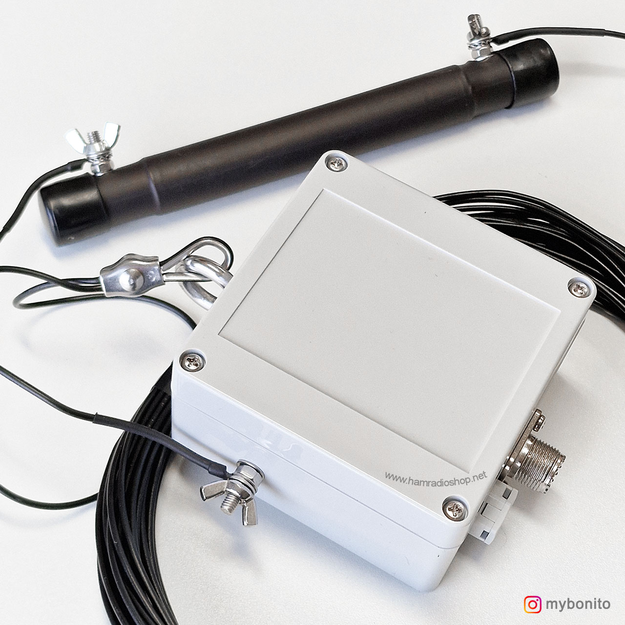 End Fed Multiband Antenna for 10*-15-20-40-80m 1000Watts PEP Phone